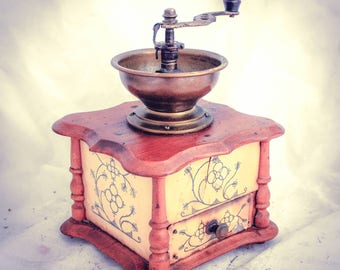 Antique Coffee Grinder Mill Kaffeemühle Moulin Cafe Molinillo | Etsy