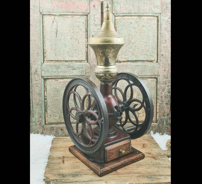 Antique SIMPLEX Coffee Grinder No.4 Mill Spanish Moulin Molinillo Café ...