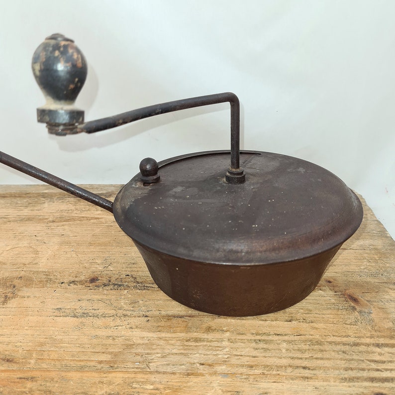 Antique Coffee Beans Roaster Pan Grilloir Cafe Kaffeeröster - Etsy