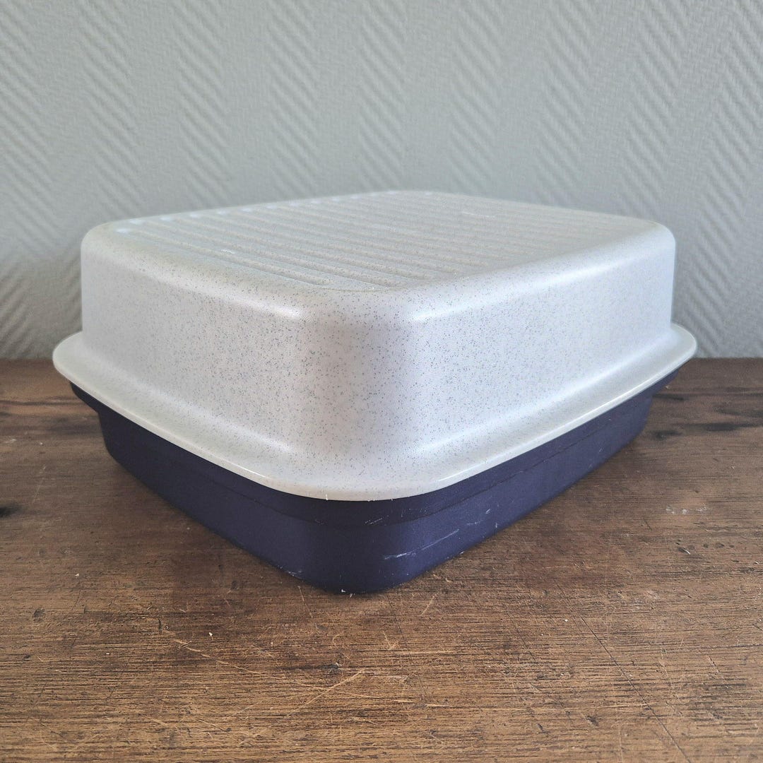 TUPPERWARE Marinator Meat Cheese Keeper Box Food Storage Bin #1469 ...