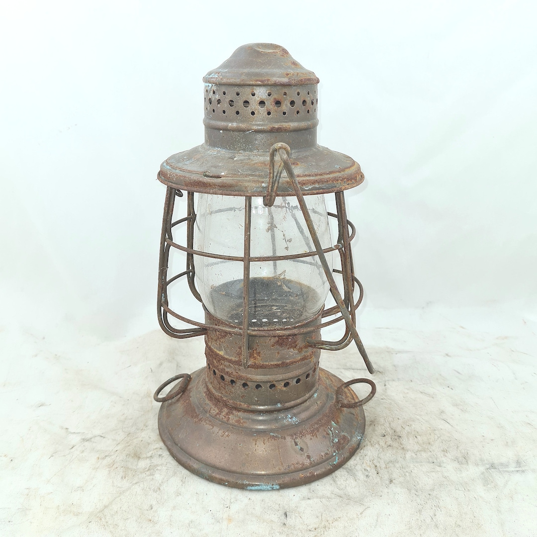WW1 Lantern KEYSTONEWARE Navy Ship Deck Oil Lamp Original Railroad - Etsy