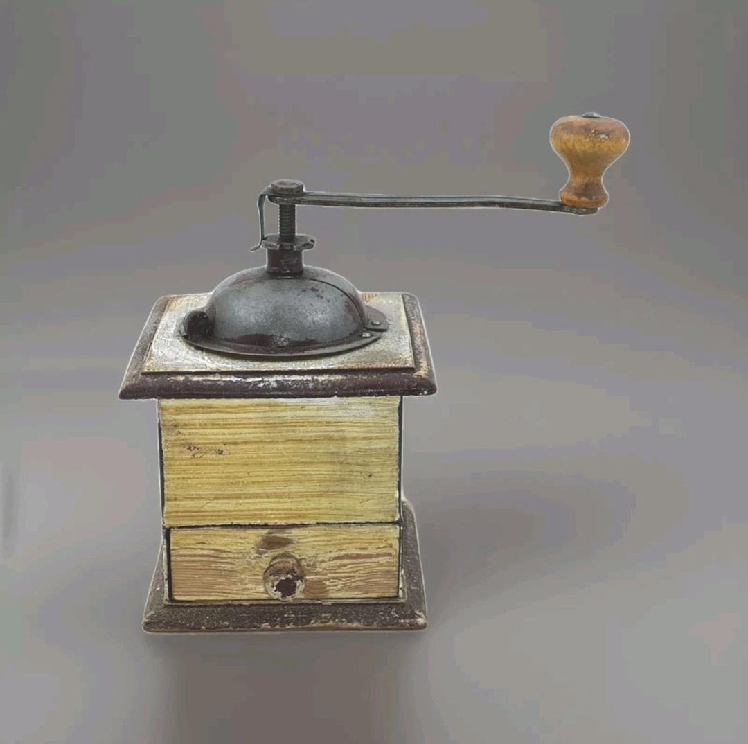 Antique Coffee Grinder Mill Kaffeemühle Moulin Cafe Molinillo ...