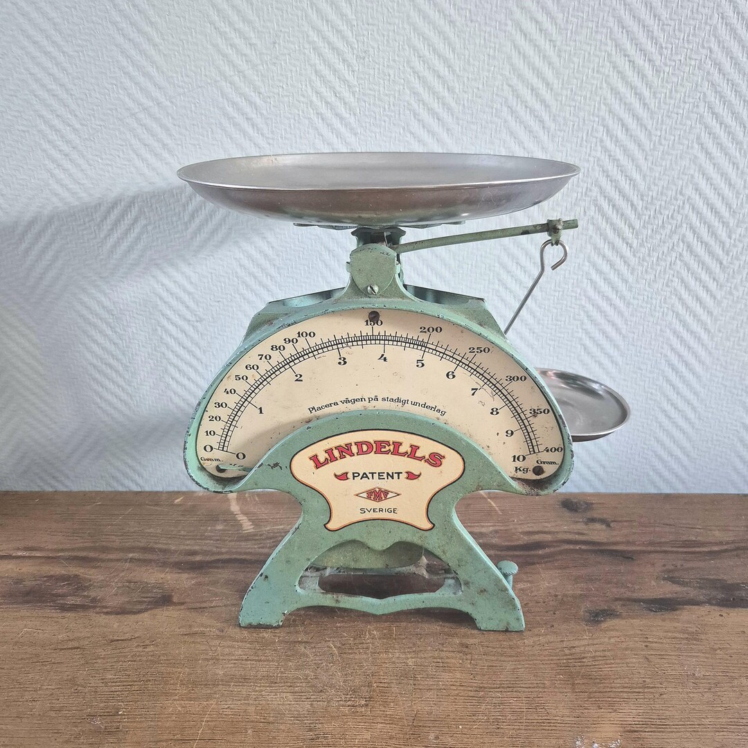 Antique LINDELLS Food Candy Scales Kitchenscale Balance Waage ...