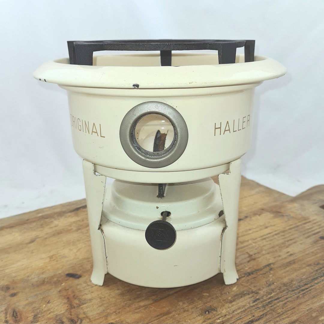 Vintage HALLER Kerosene Stove Paraffin Cooker Burner Heater Campstove ...