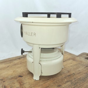Vintage HALLER Kerosene Stove Paraffin Cooker Burner Heater Campstove ...