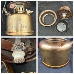 DITMAR MAXIM 501 Kerosene Lantern Paraffin Camping Pressure Lamp ...