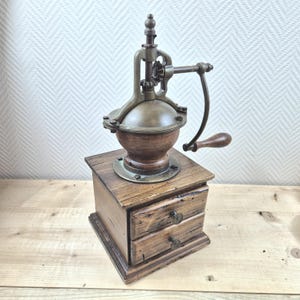 ITALIAN Caffé Coffee Grinder Vintage Mill Moulin Cafe Molinillo ...