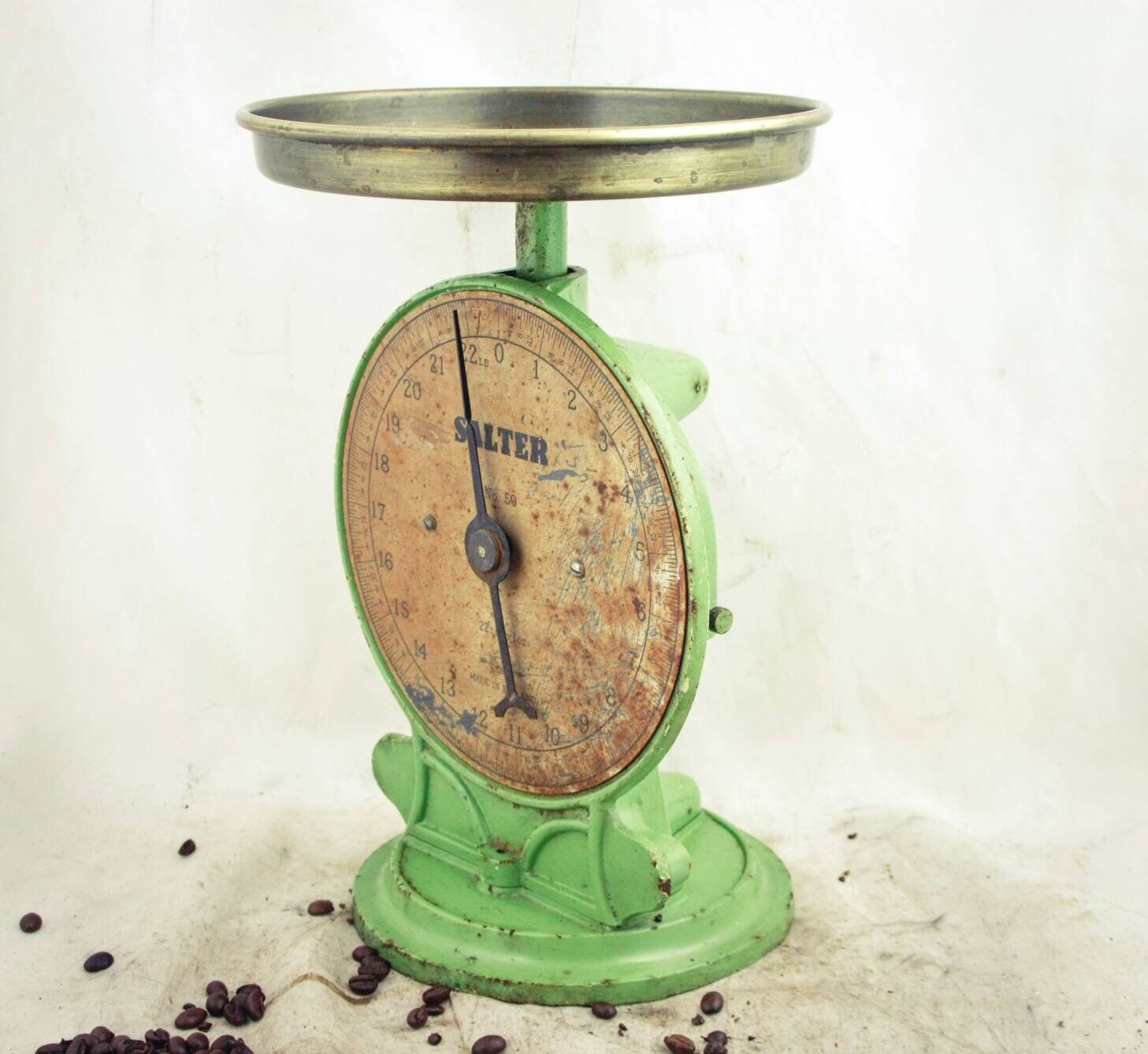 Antique SALTER No.50 Kitchenscale Balance Food Candy Scales Kitchen ...