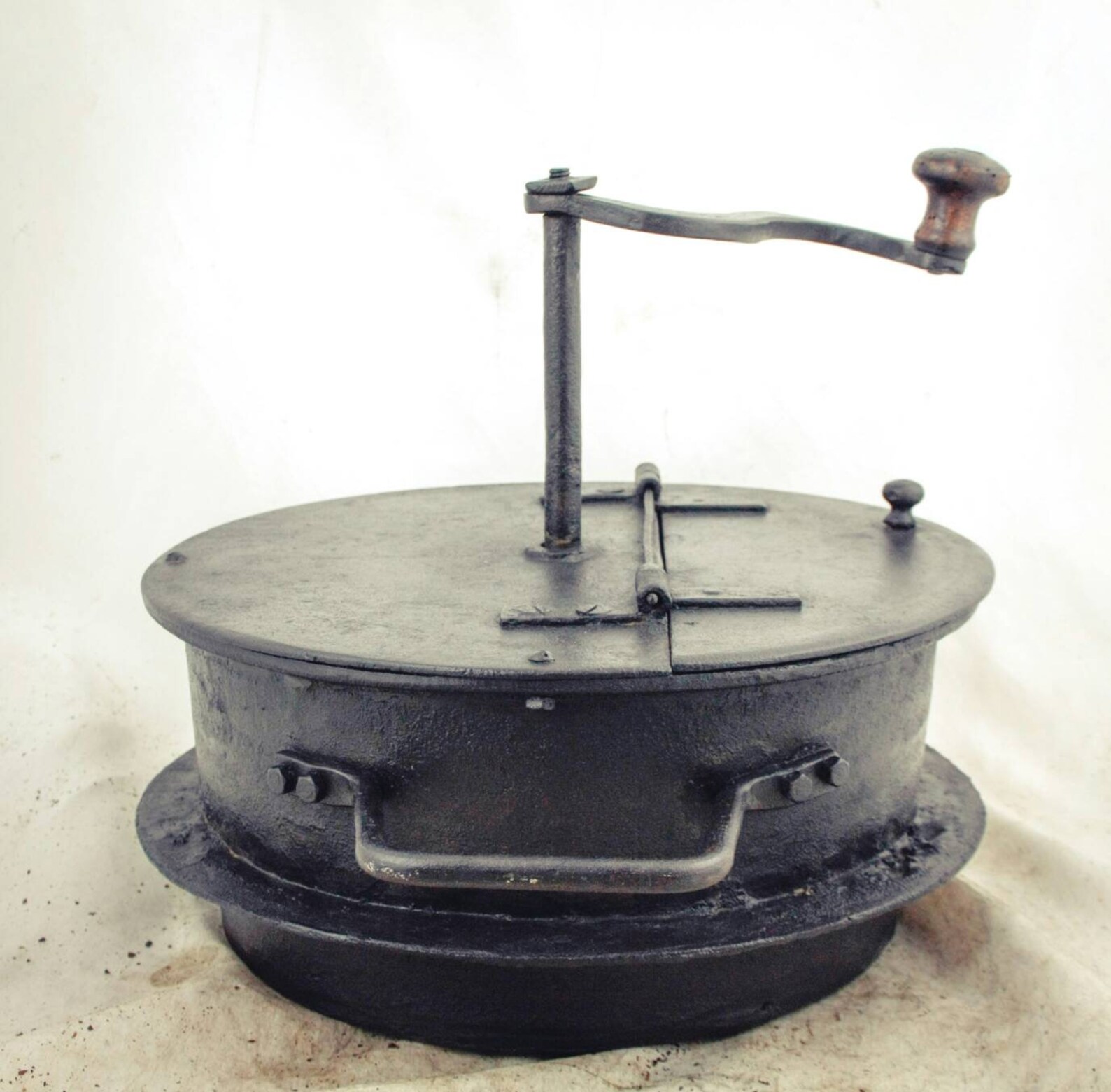 Enormous Heavy COFFEE ROASTER Antique Cast-iron C1880 | Etsy