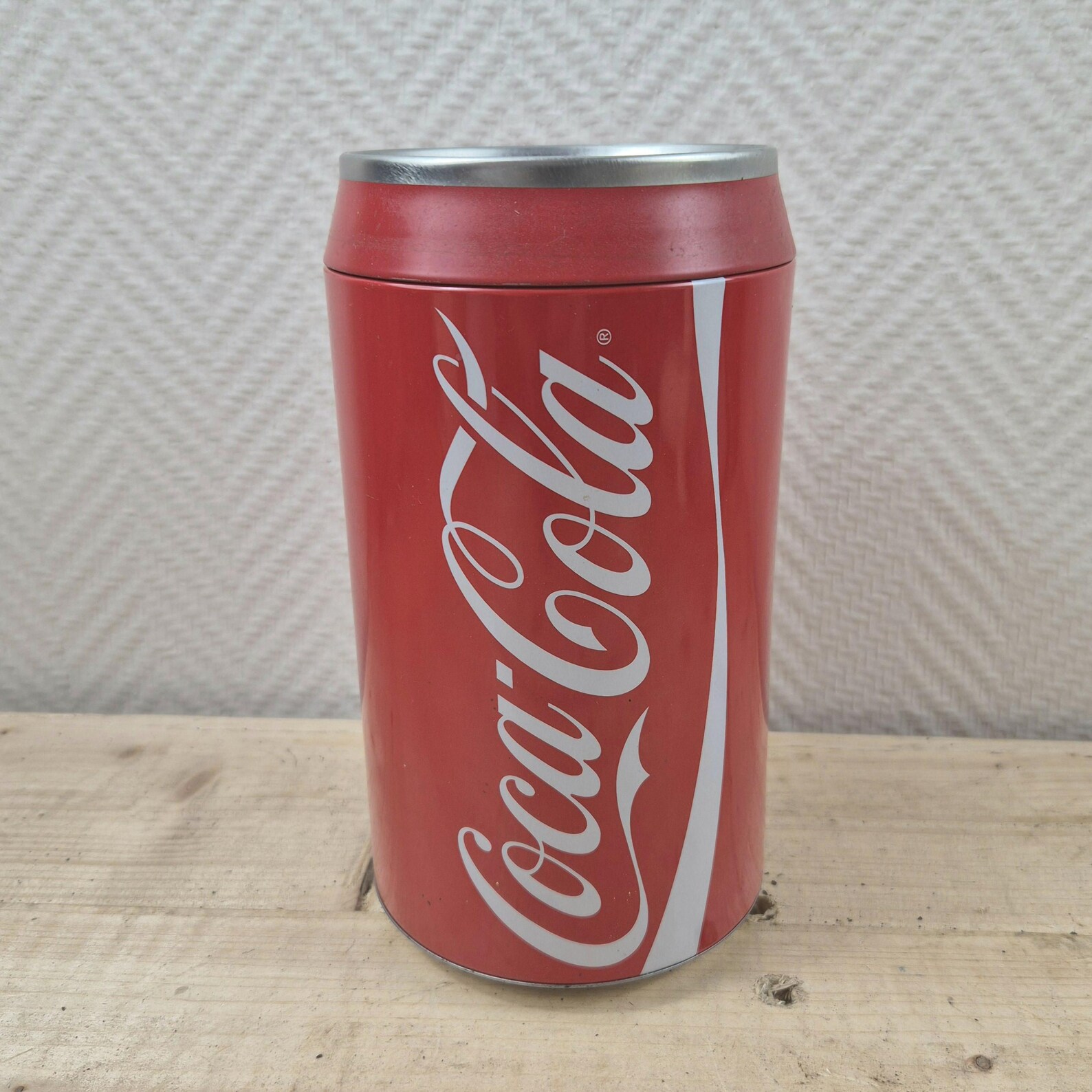 Metal Coca-cola Coke Tin Piggy Bank With Removable Lid Piggy Bank Money ...