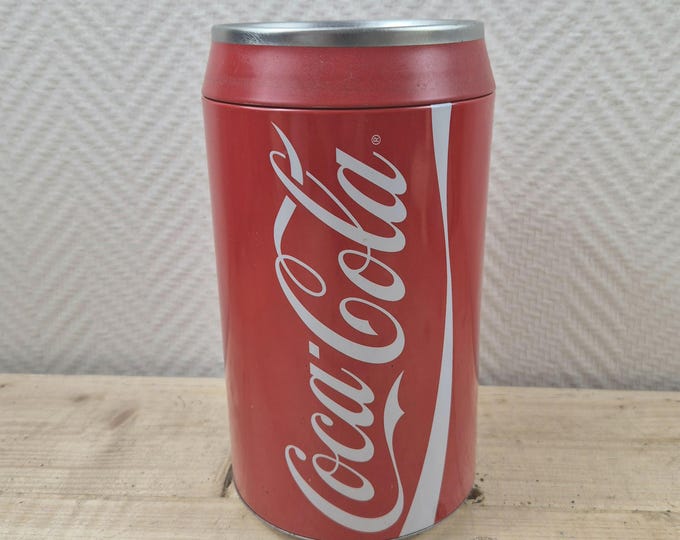 Metal Coca-cola Coke Tin Piggy Bank With Removable Lid Piggy Bank Money ...