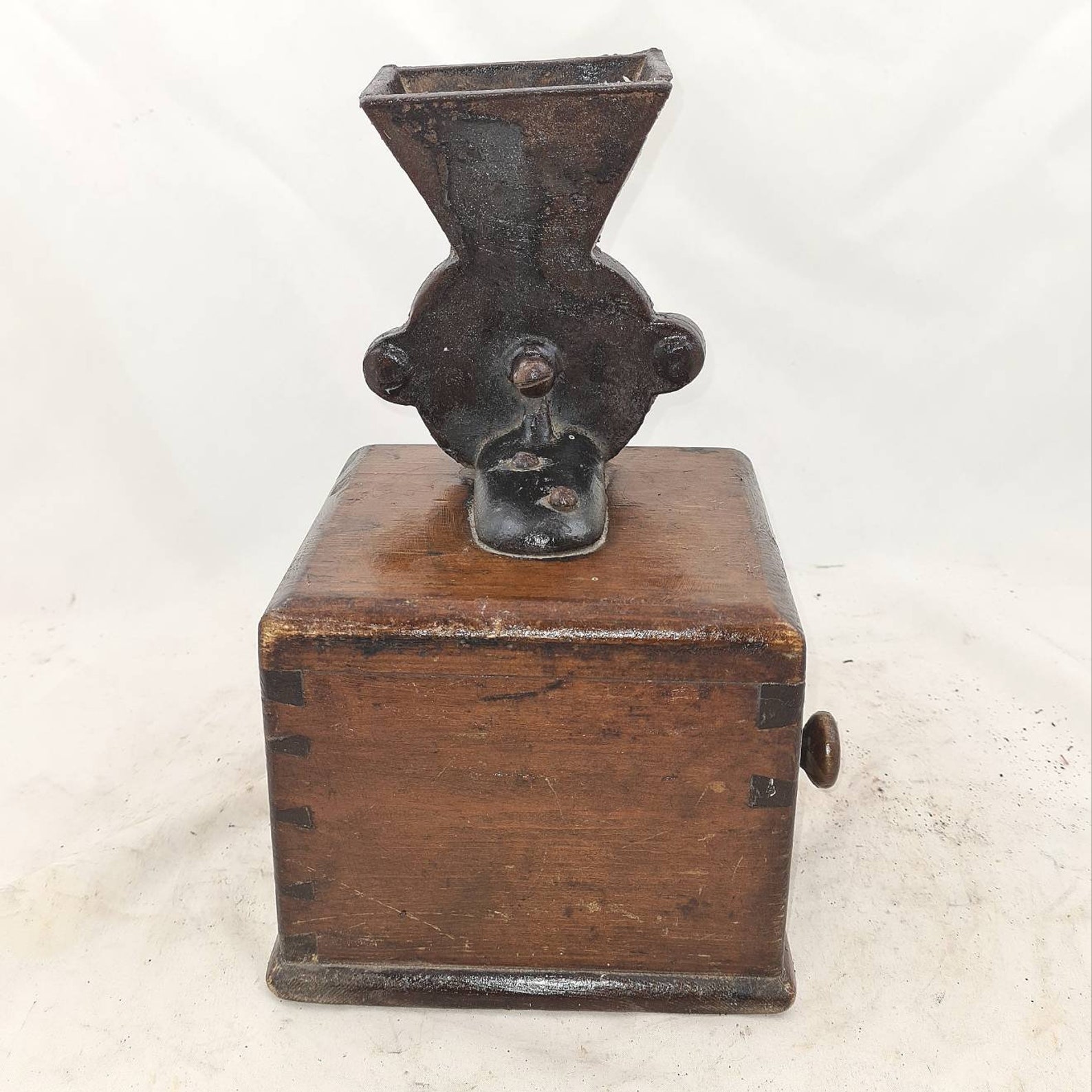 Antique Coffee Grinder Grain Wheat Mill Moulin Cafe Molinillo - Etsy