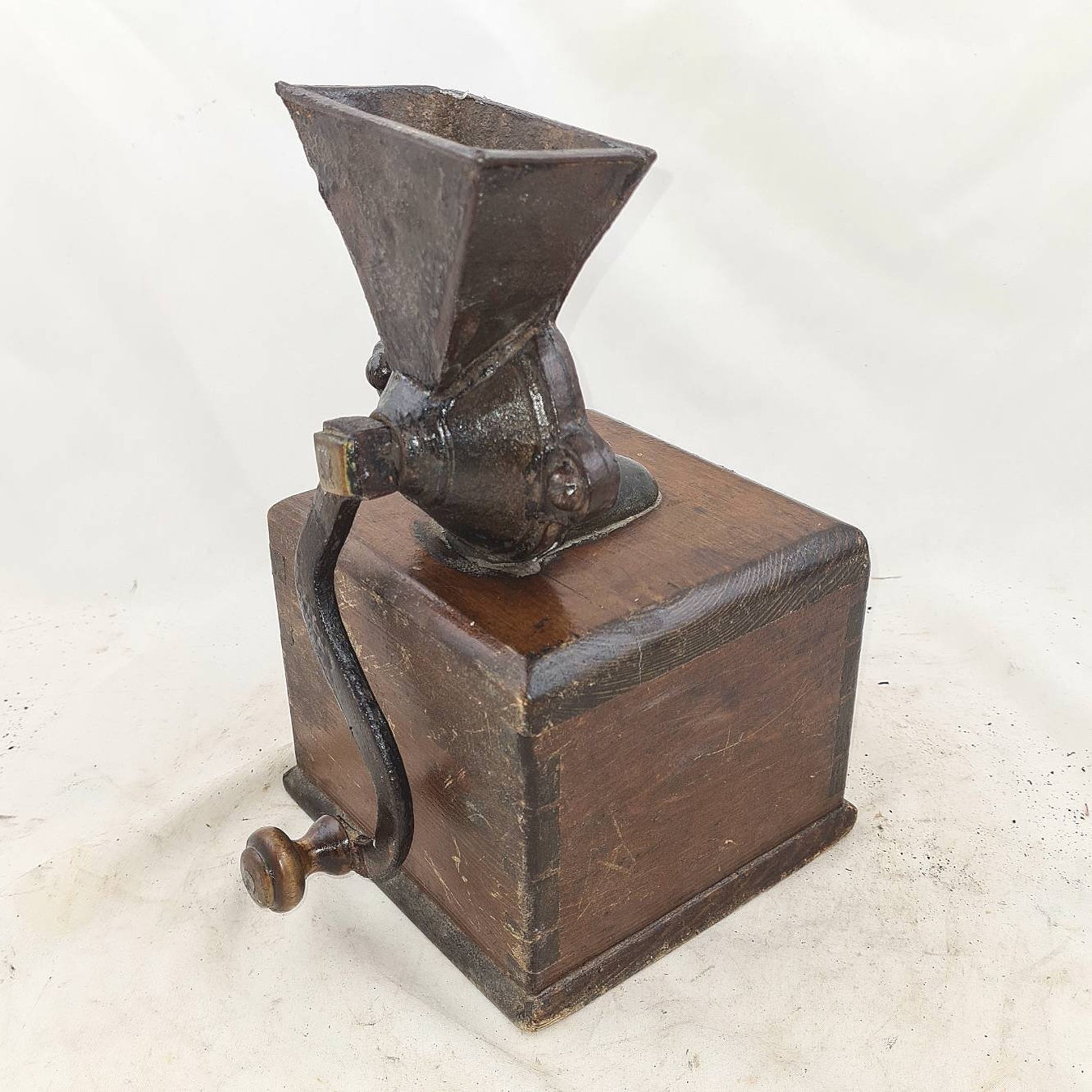 Antique Coffee Grinder Grain Wheat Mill Moulin Cafe Molinillo - Etsy