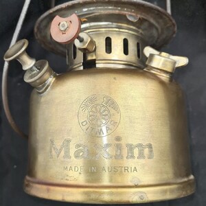 DITMAR MAXIM 501 Kerosene Lantern Paraffin Camping Pressure Lamp ...