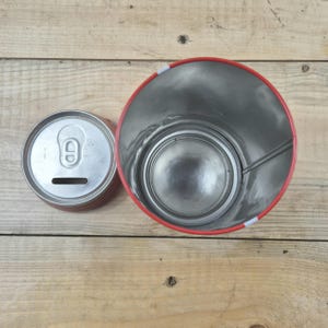 Metal Coca-cola Coke Tin Piggy Bank With Removable Lid Piggy Bank Money ...