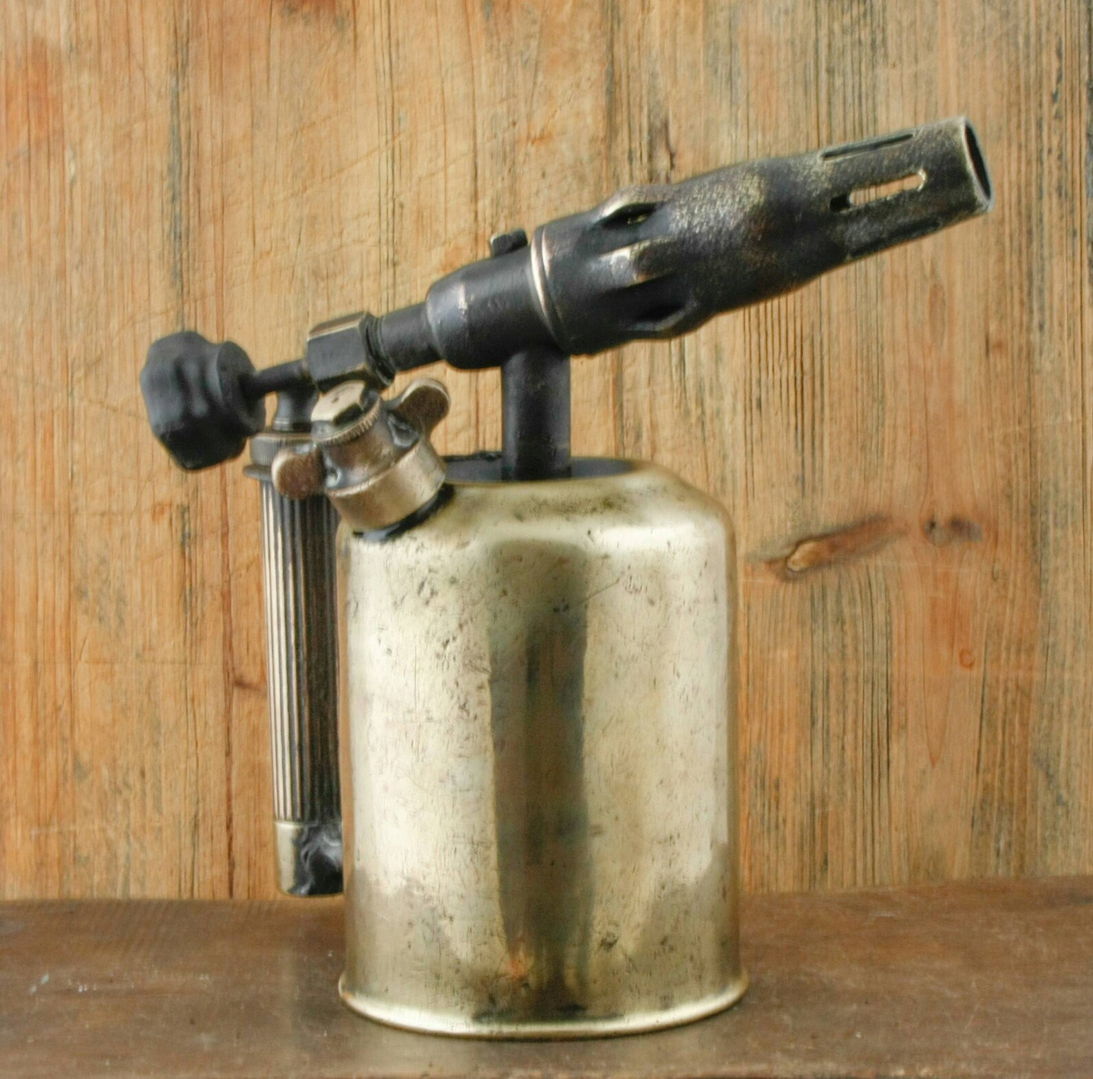 Antique BARTHEL German Gasoline Blow Torch or Benzoline Petrol Lamp ...