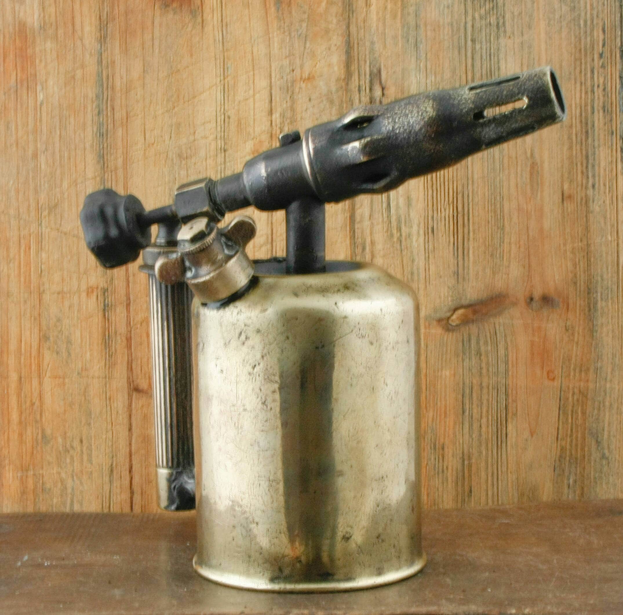 Antique BARTHEL German Gasoline Blow Torch or Benzoline Petrol Lamp ...
