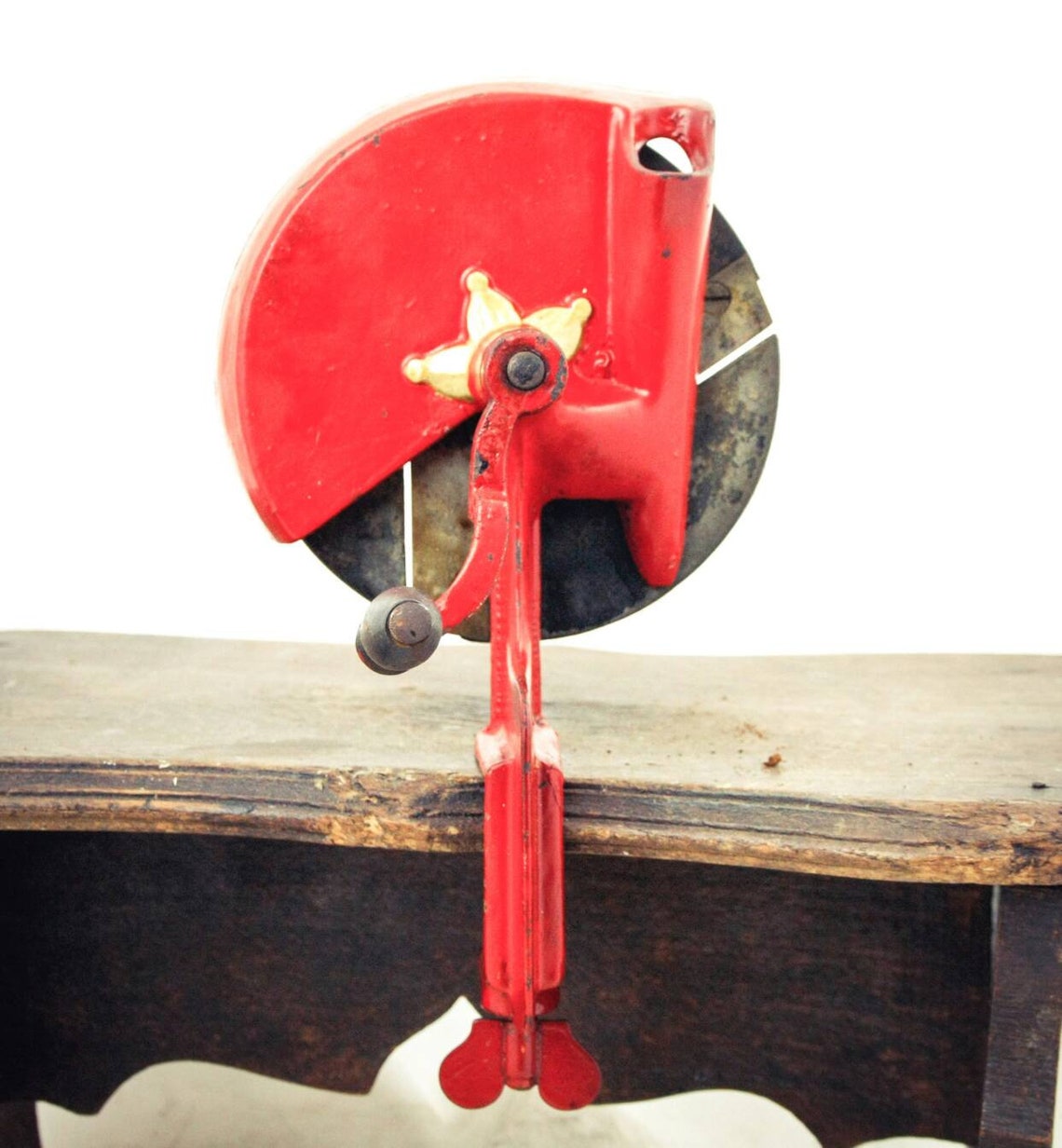 Vintage Bean Slicer Iron Cutter Bonensnijder - Etsy