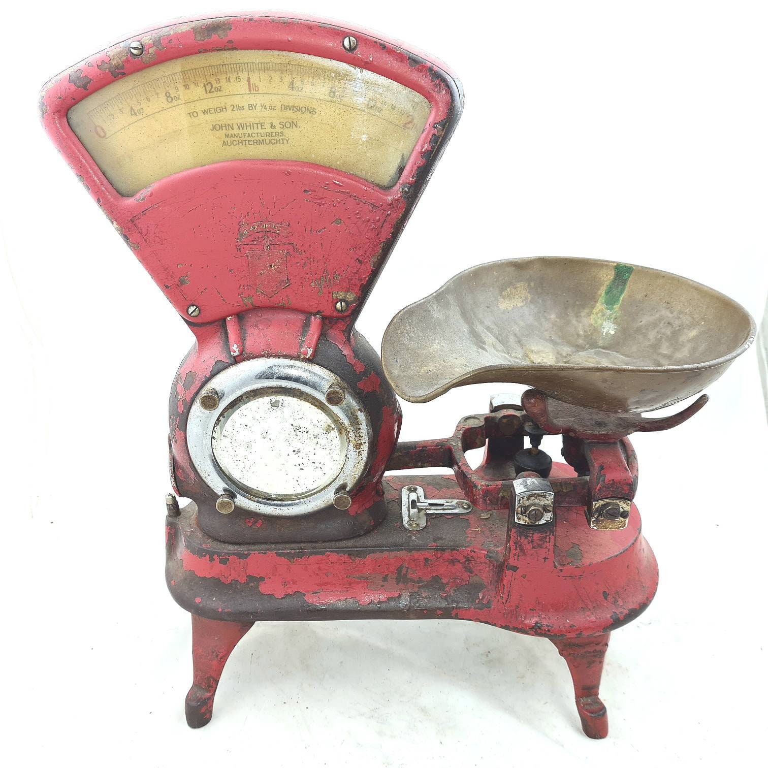 Antique JOHN WHITE & SON Grocery Scales 1900’s Candy Scale Balance ...