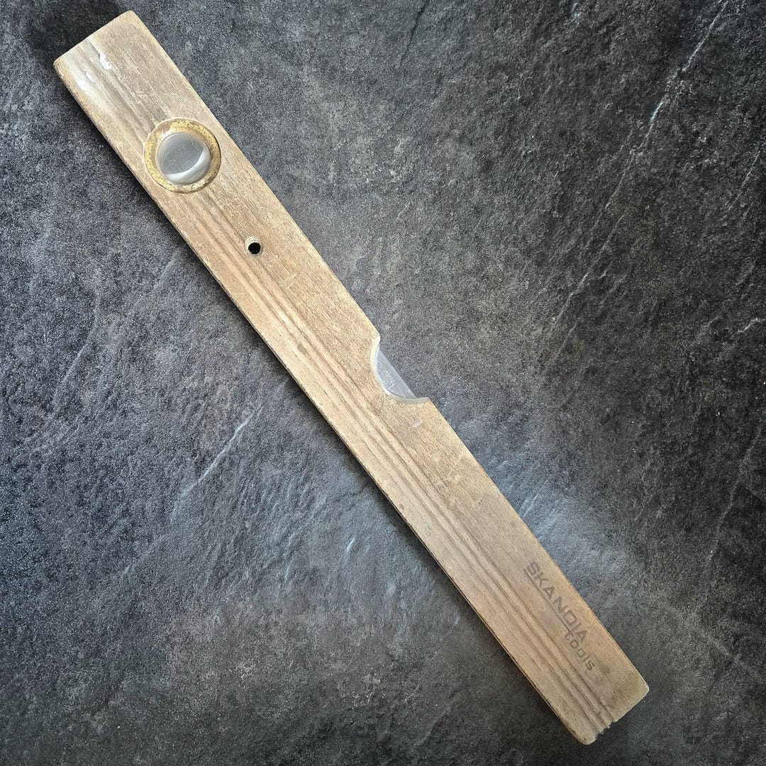 Antique SKANDIA TOOLS Wood Spirit Level Spirit Level - Etsy