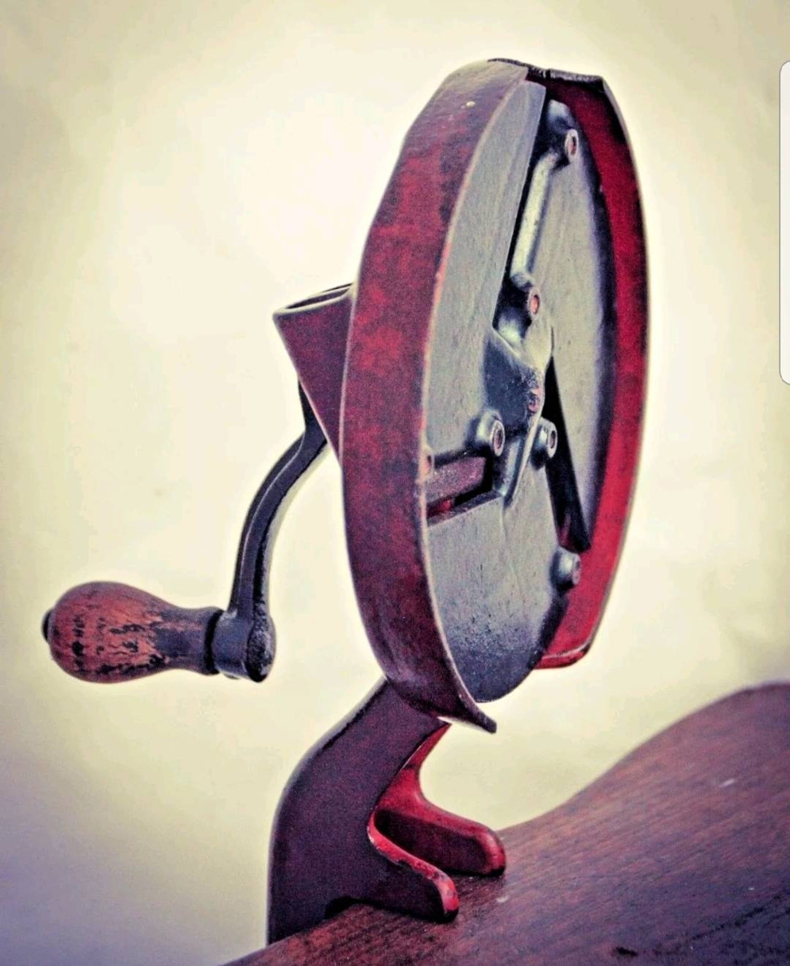 Antique BONA 455 Jubileum Piece Bean Slicer Double Iron Cutter ...