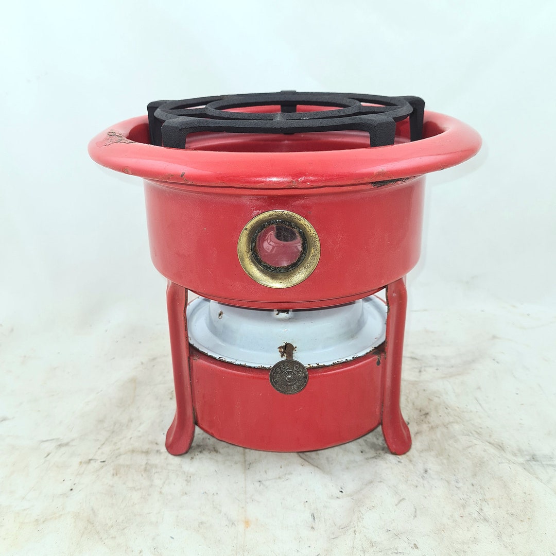 Enamelware BECCON Kerosene Stove Cooker Burner Enamel Heater RED ...