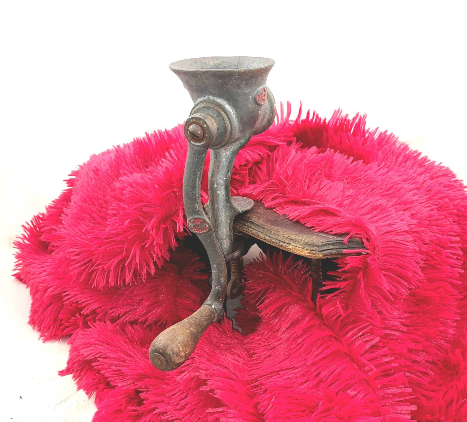 Antique SPONG National 25 Meat Mincer Grinder Clamp on Mill - Etsy