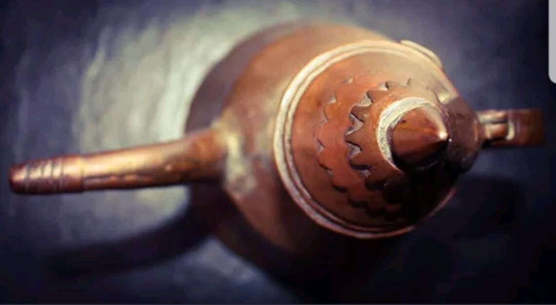 Antique Middle Eastern Persian Islamic Kettle Water Coffee Tea Pot ...