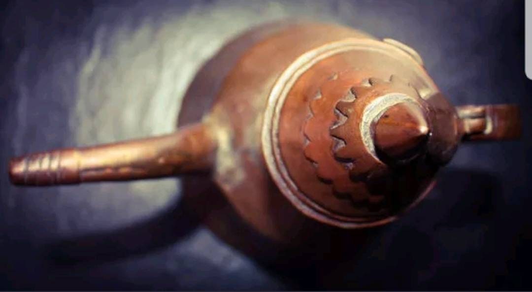 Antique Middle Eastern Persian Islamic Kettle Water Coffee Tea Pot ...