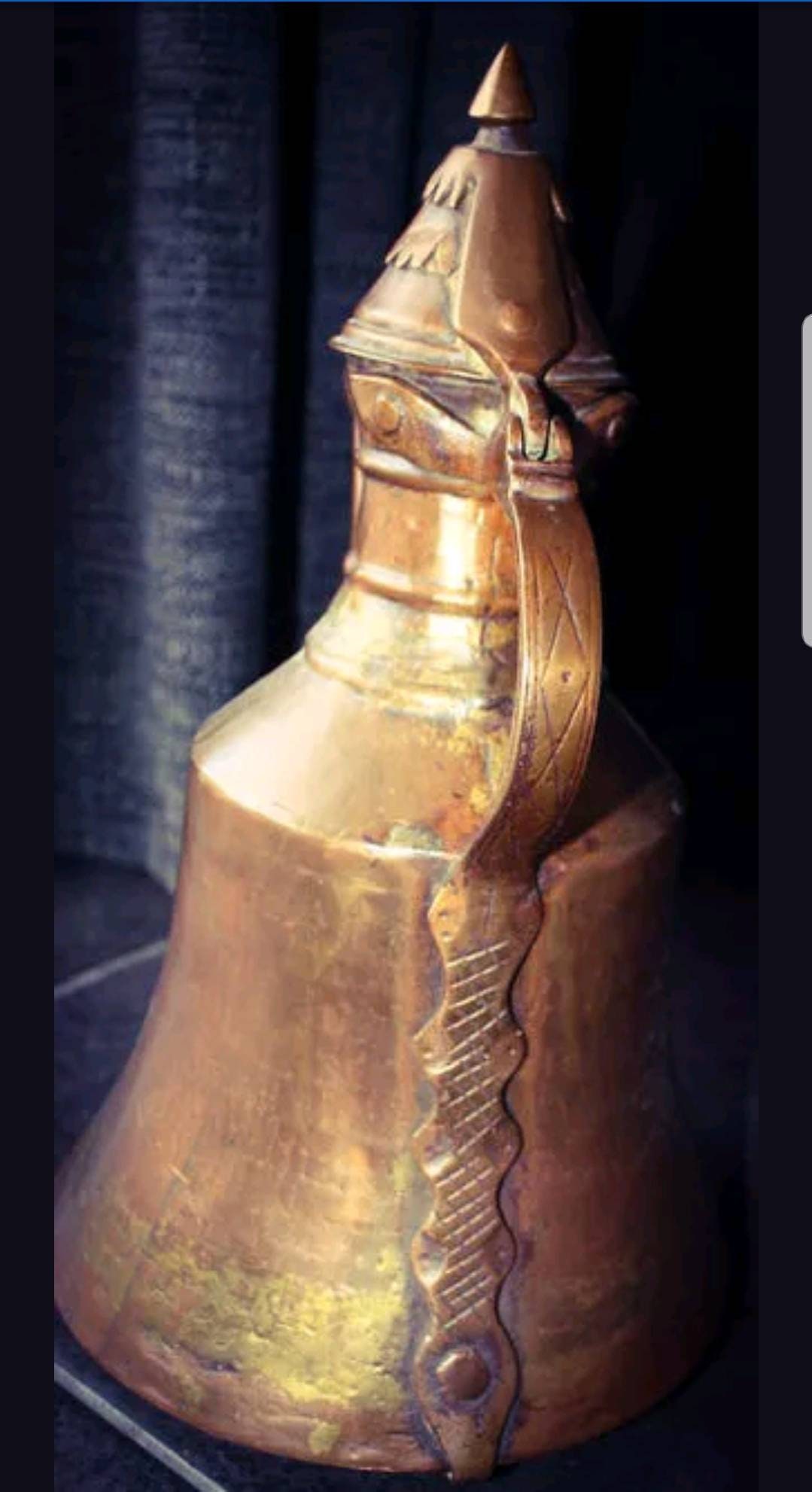 Antique Middle Eastern Persian Islamic Kettle Water Coffee Tea Pot ...