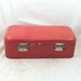 Enamel BREAD BOX Dutch Enamelware Breadbox Large Red Boite a Pain ...