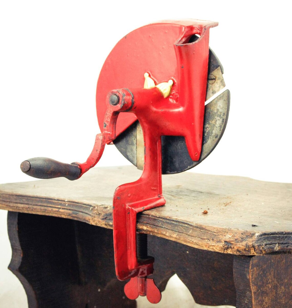 Vintage Bean Slicer Iron Cutter Bonensnijder | Etsy