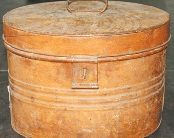 Victorian Hat Box - Etsy