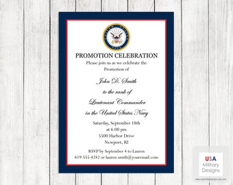 Military Promotion Ceremony - Etsy
