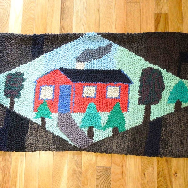 Primitive Hooked Rugs - Etsy