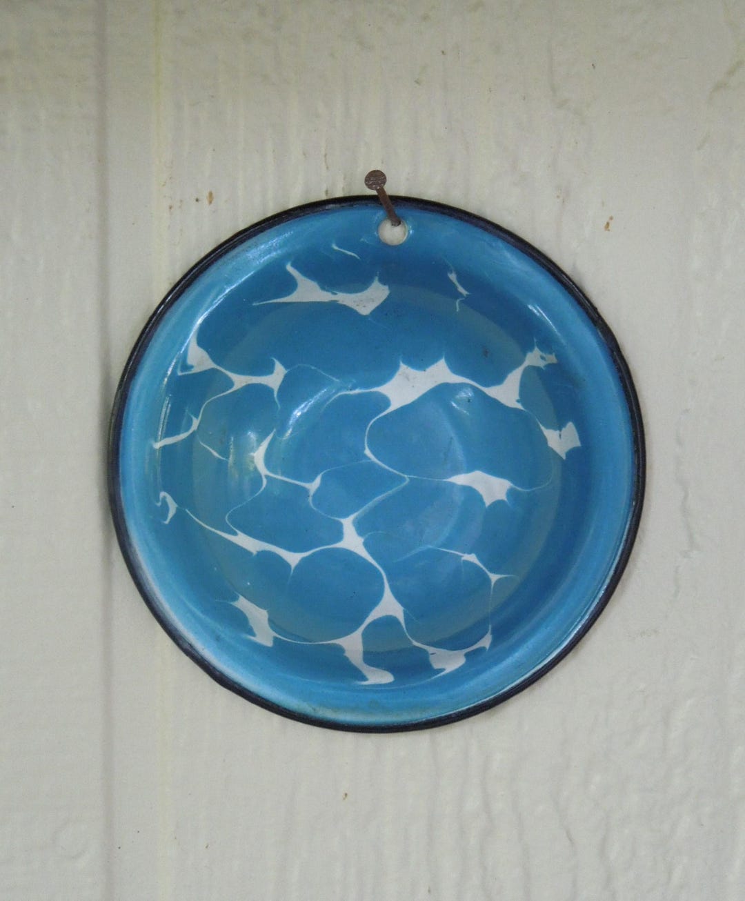 Vintage Enamelware Salesman Sample Wash Basin. Unique Small Graniteware ...