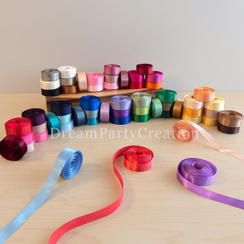 7/8 Satin Ribbon - Etsy