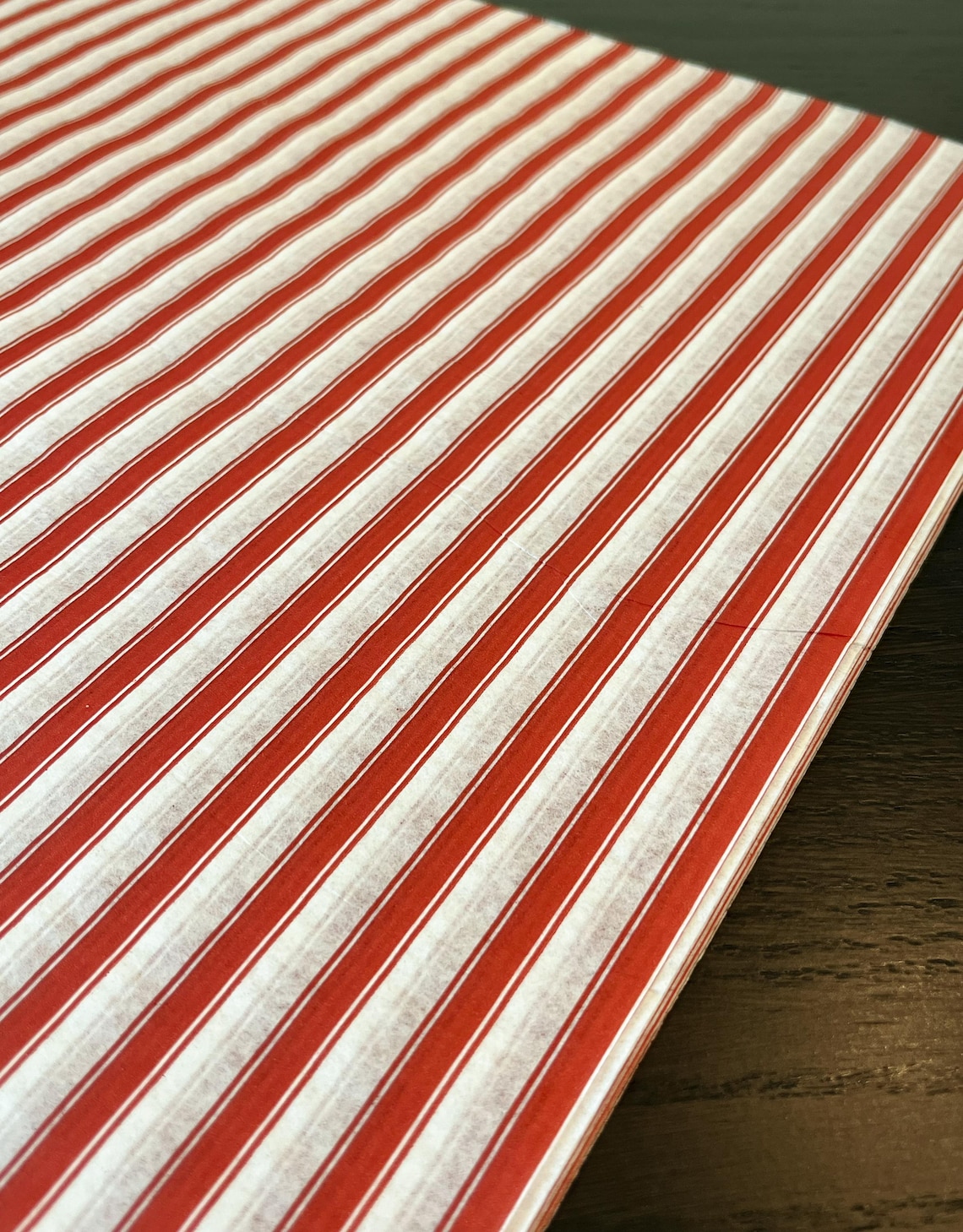 HOLIDAY STRIPES Design Gift Grade Tissue Paper Sheets Choose Size ...