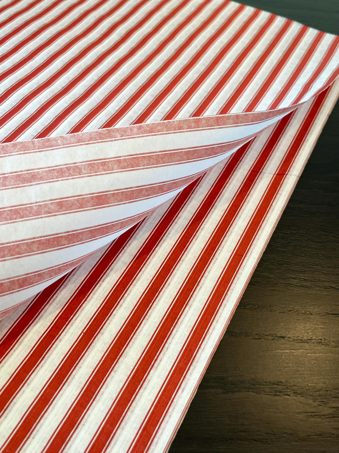 HOLIDAY STRIPES Design Gift Grade Tissue Paper Sheets Choose Size ...