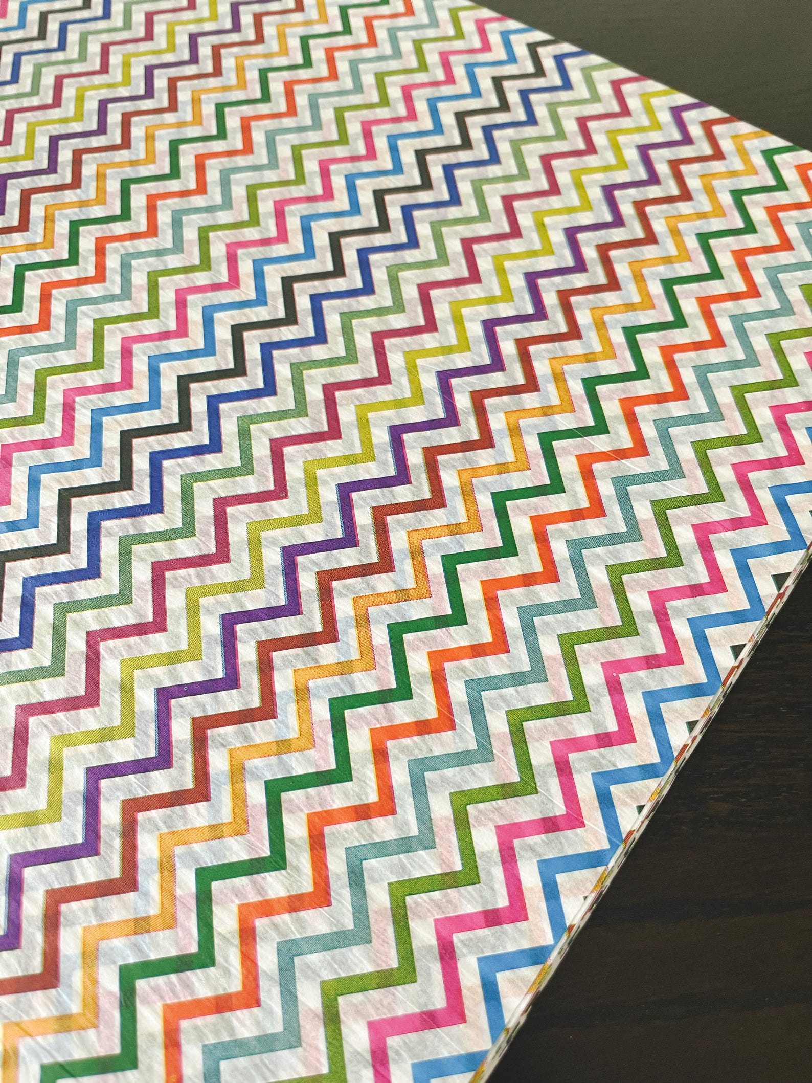 RAINBOW CHEVRON Design Gift Grade Tissue Paper Sheets Choose Size ...