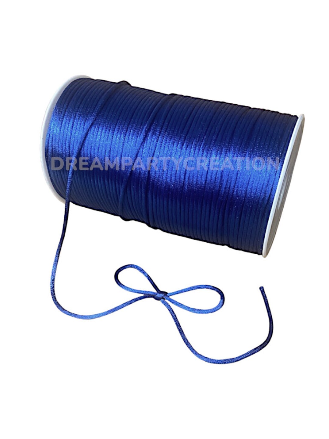ROYAL BLUE Color Rat Tail 2MM Satin Cord Chinese Knot Jewelry DIY ...