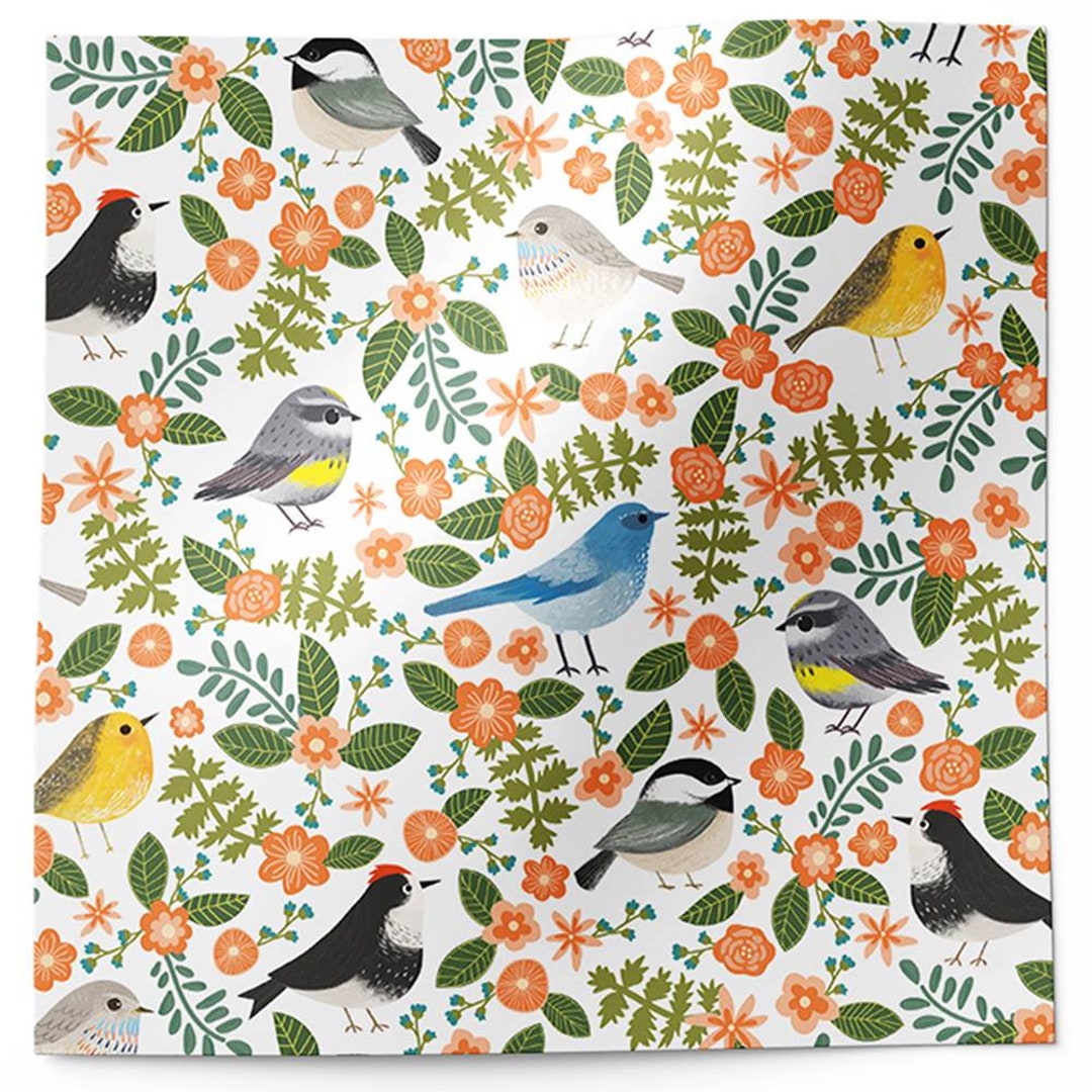 BIRDIE Design Print Gift Grade Tissue Paper Sheets Choose Size ...