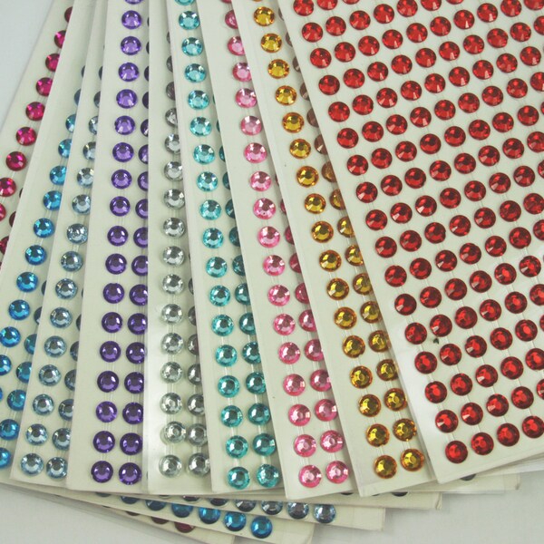 Self Adhesive Gem - Etsy