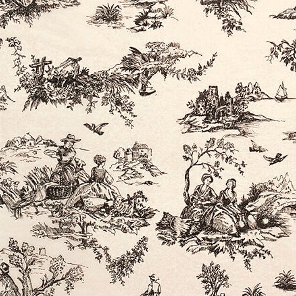 Black Toile - Etsy