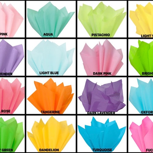 Gift Grade Tissue Paper Sheets 15 X 20 Choose Color - Etsy