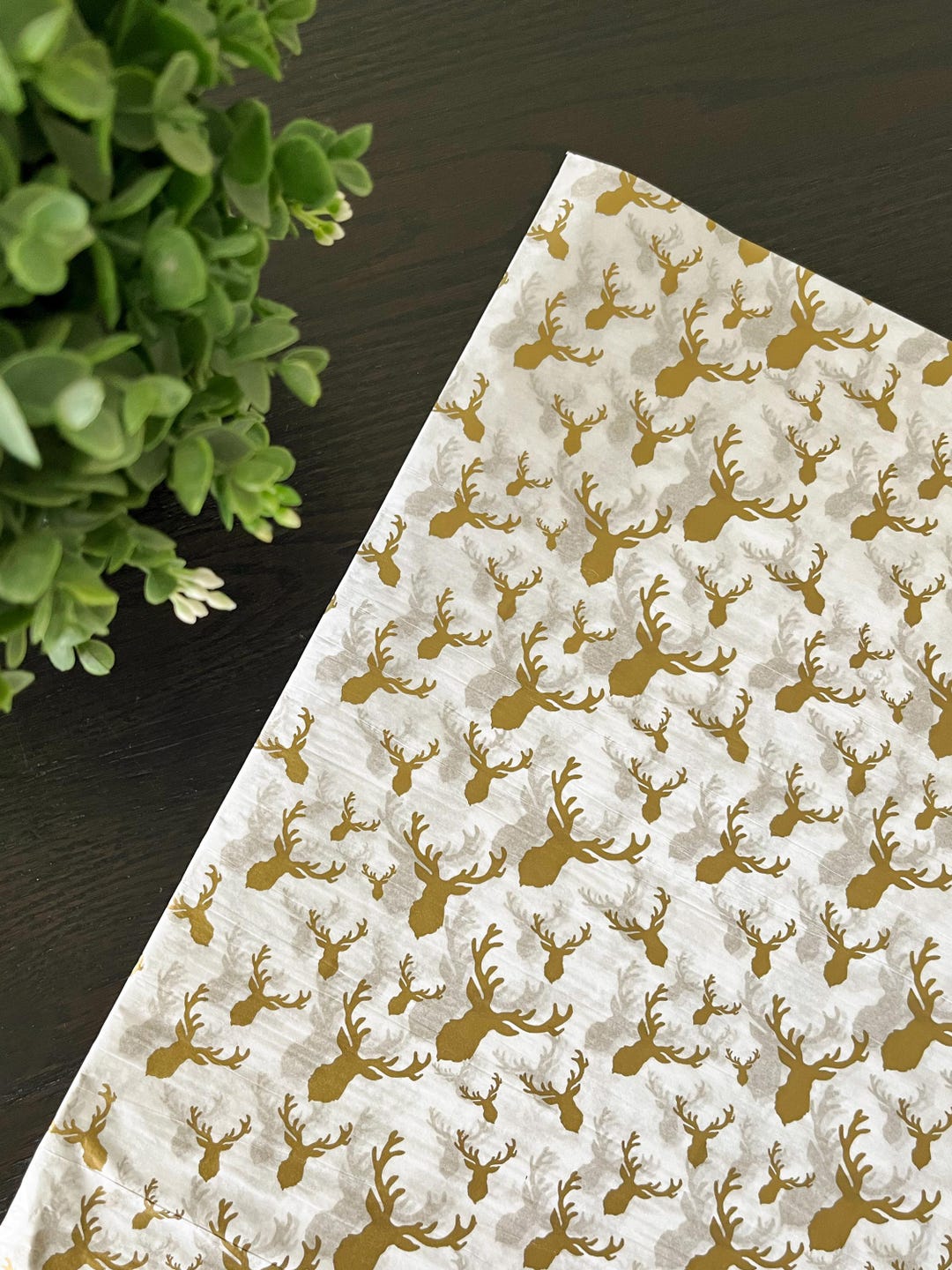 GOLDEN STAG Design Gift Grade Tissue Paper Sheets Choose Size & Package ...