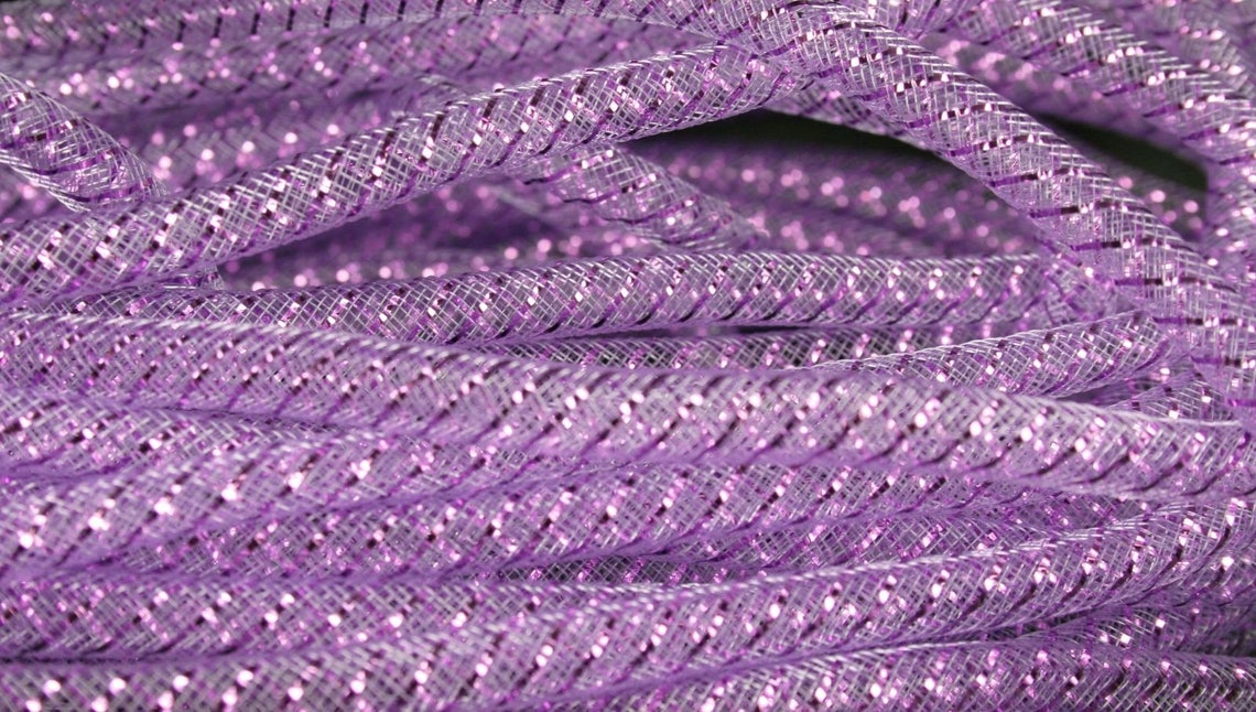 4MM Deco Mesh Tubing 20 YARDS Flexible CYBERLOX Tube Party & | Etsy