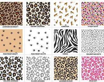 Animal Print Tissue Paper | Etsy