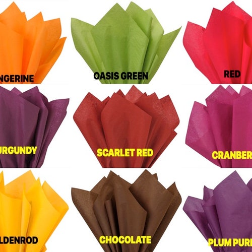 Gift Grade Tissue Paper Sheets 15 X 20 Choose Color - Etsy