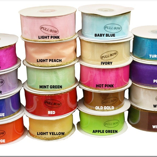 Metallic Ribbon - Etsy